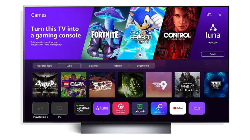 Amazon Luna game streaming is arriving for your LG smart TV