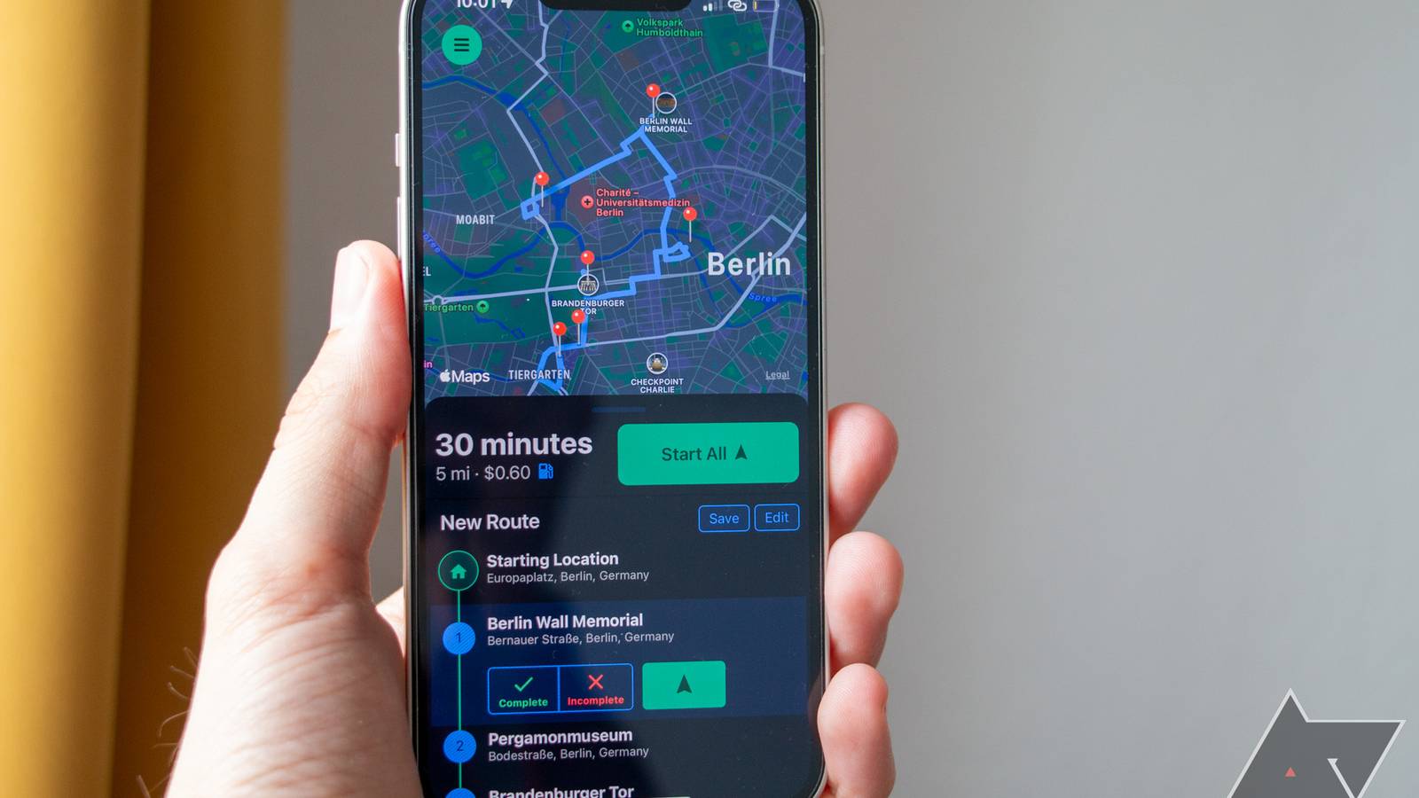 This AI-powered app wants to optimize Google Maps' multi-stop routes