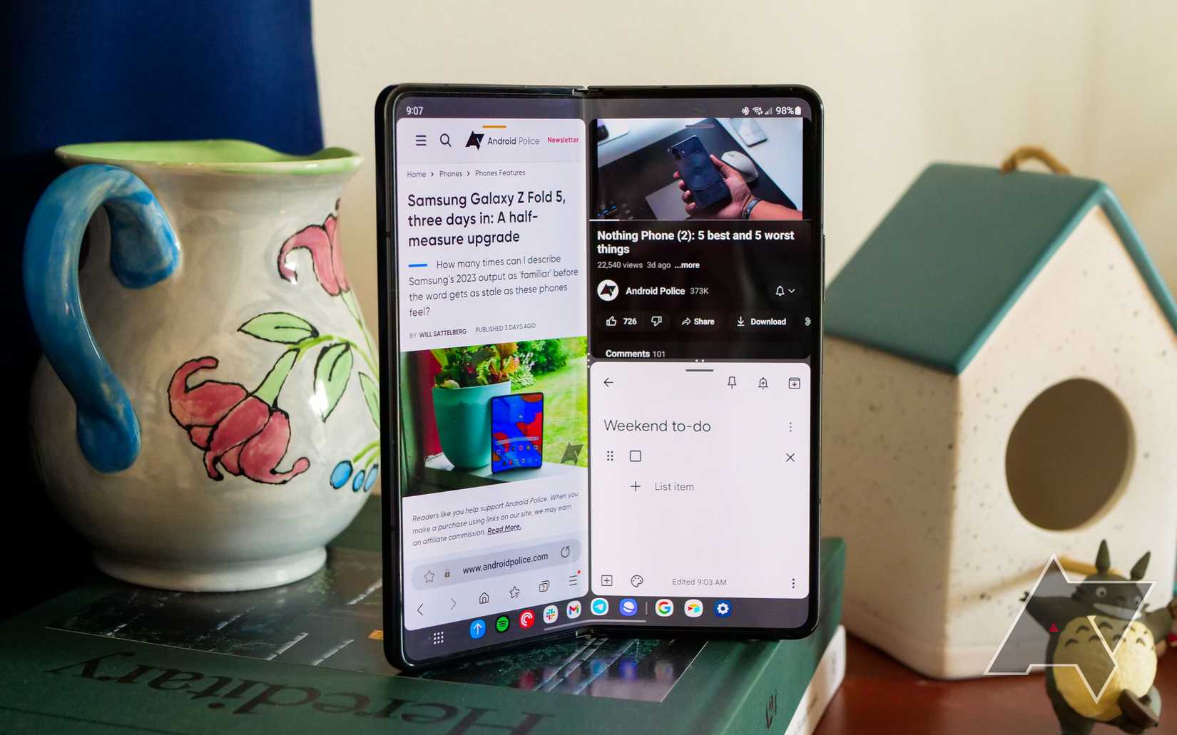I miss my foldable phone, but I can't leave these Pixel features behind