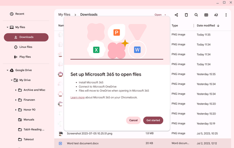 Your Chromebook’s Files app finally gets Microsoft OneDrive integration