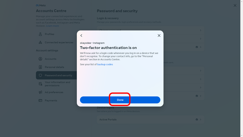 How to set up two-factor authentication on your Facebook account