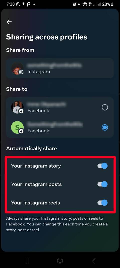 How to share your Instagram posts to Facebook