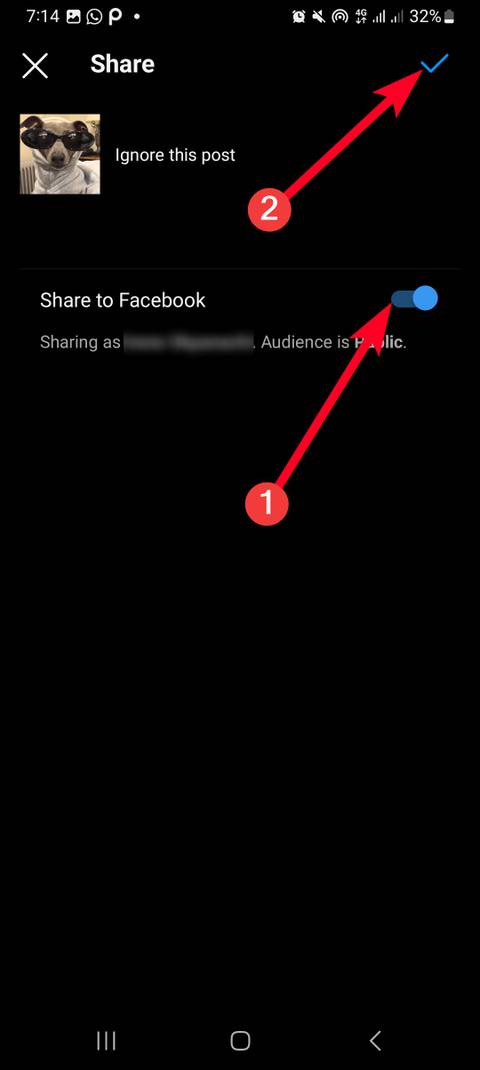 How to share your Instagram posts to Facebook