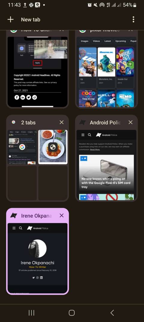 How to bookmark all Chrome tabs on Android