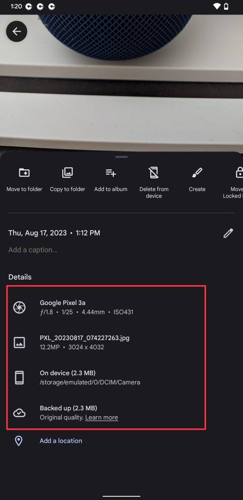 How to view and edit photo metadata on your phone