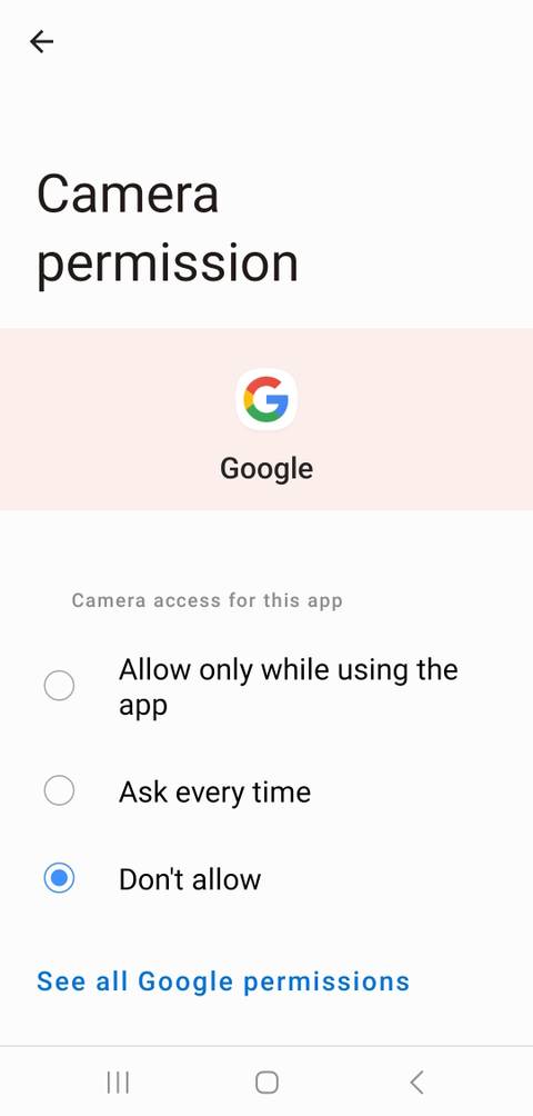 Android: How to manage your camera and microphone permissions