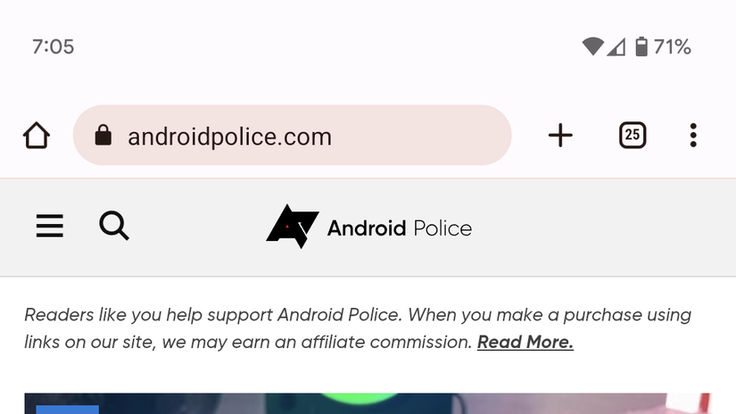 Google Chrome adds a Material Design theme to the omnibox on Android