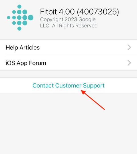 How to contact Fitbit customer service