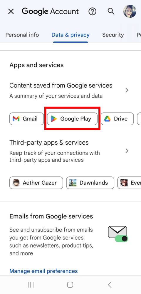 How to backup your game data