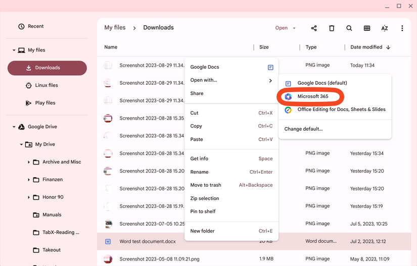 How to sync your OneDrive files on your Chromebook