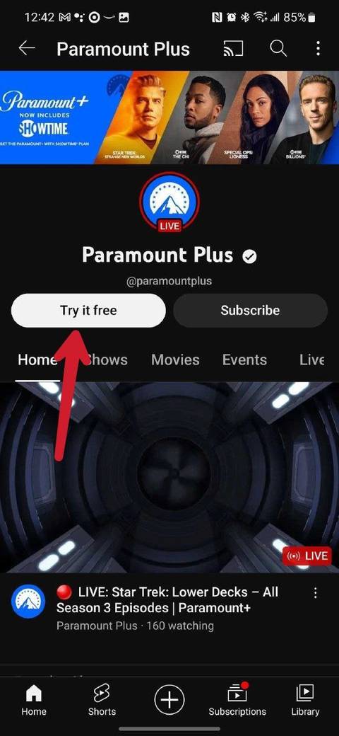 How to access YouTube Primetime Channels