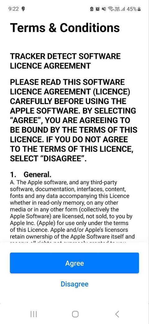 How to scan for nearby AirTags and Bluetooth trackers with your phone