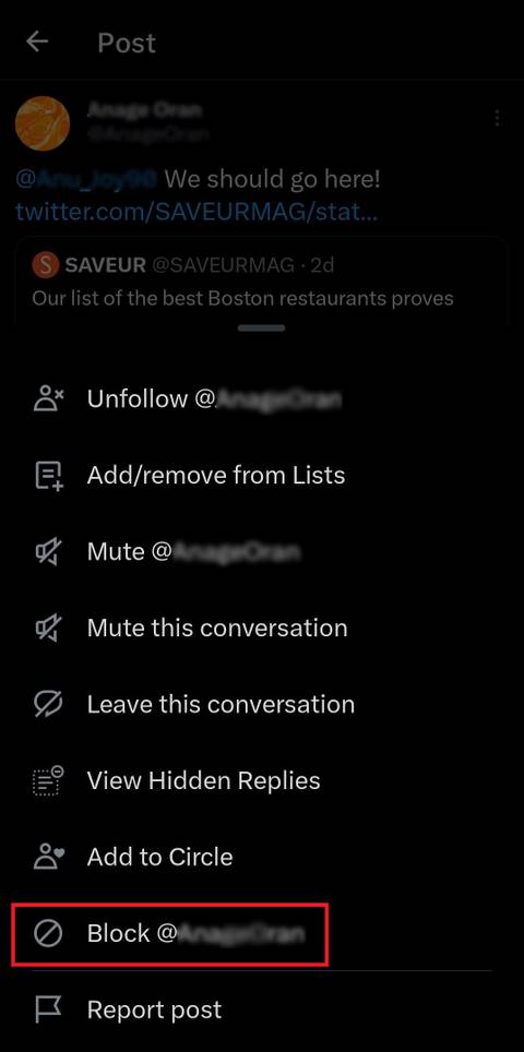 How to untag yourself from Twitter conversations