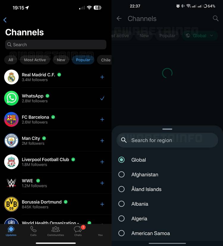 WhatsApp makes it easier to sort messages from community channels