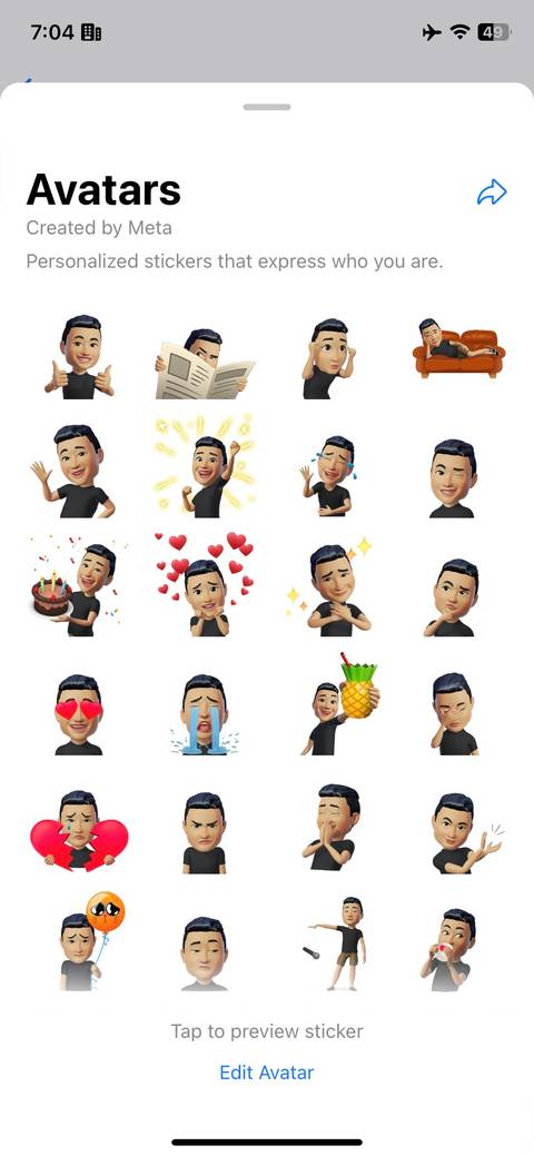 How to create WhatsApp avatars