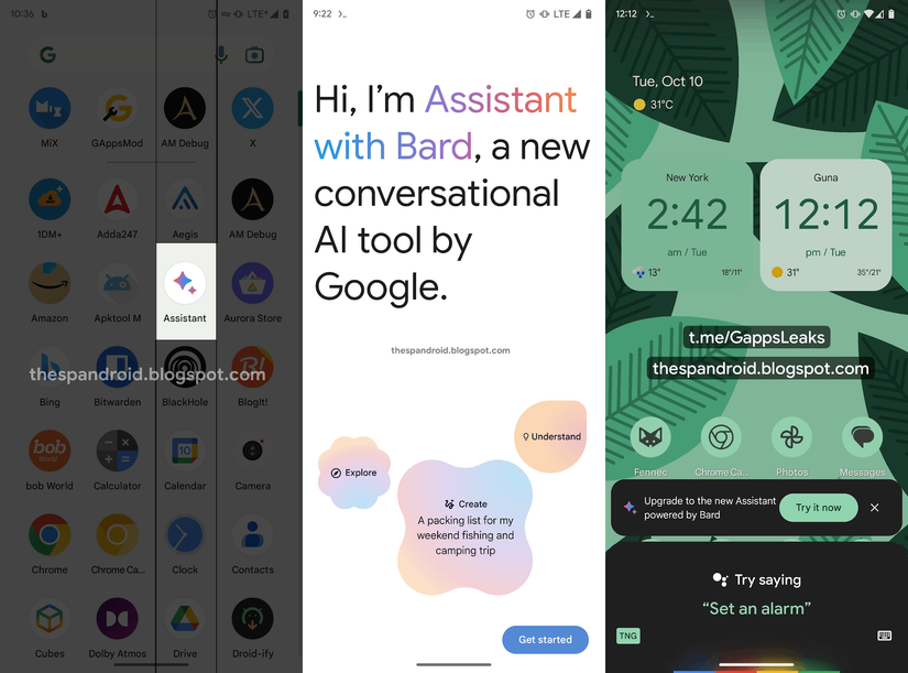 Here's your first look at Google Assistant with Bard