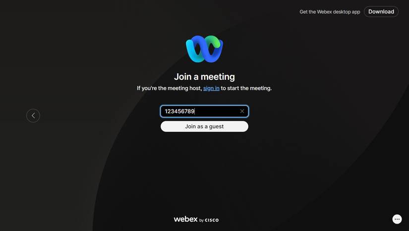 How to edit your name in Webex