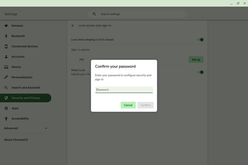 How to reset your password on your Chromebook