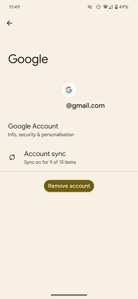 How to remove your account from the Play Store
