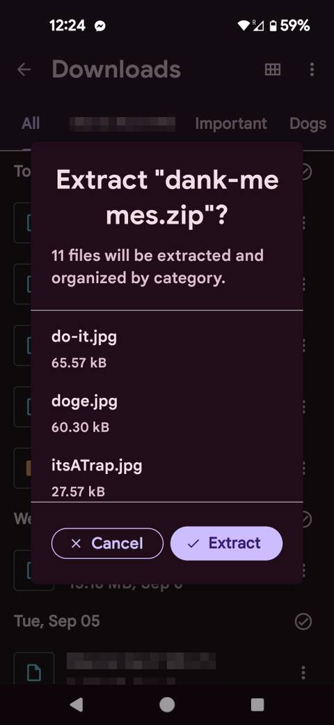 How to unzip your files on smartphones and tablets