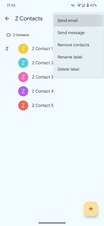 How to create a Gmail distribution list