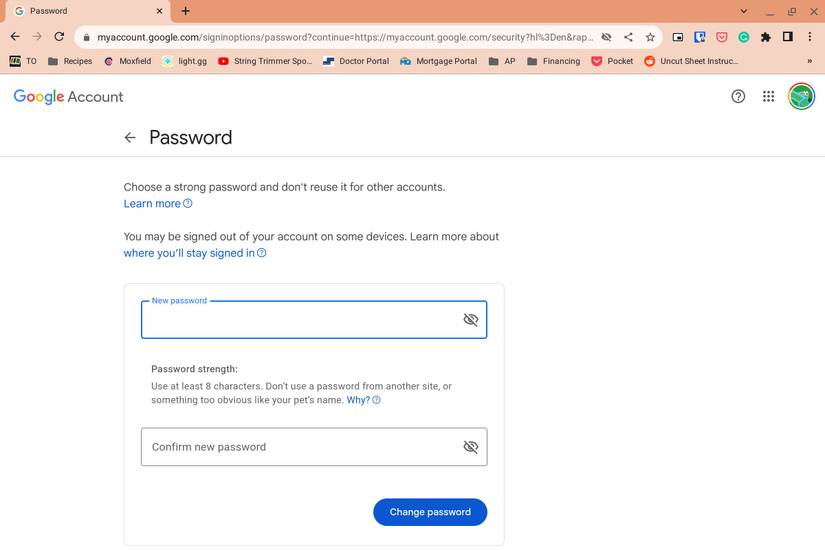 How to reset your password on your Chromebook
