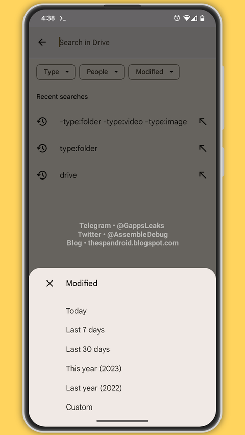 Google Drive could make file search painless on Android