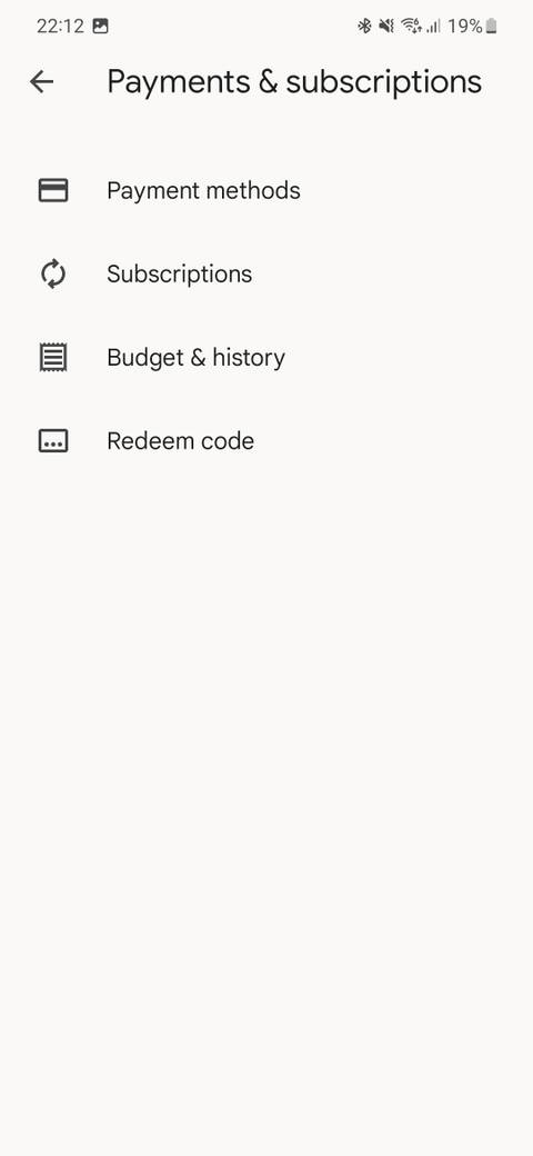 How to remove your payment method from the Play Store