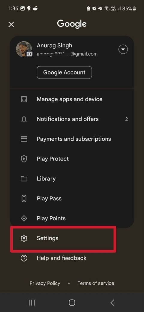 How to delete your history on the Google Play Store