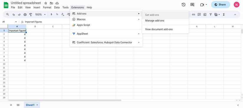 How to use Google Sheets data connectors