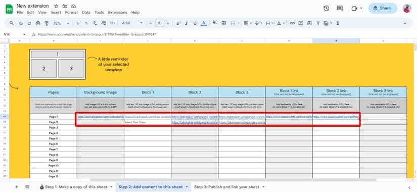 How to use Tab Maker in Google Chrome