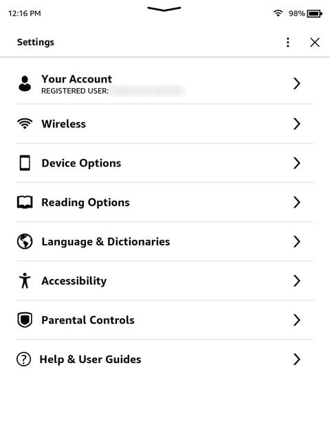How to factory reset your Amazon Kindle e-reader