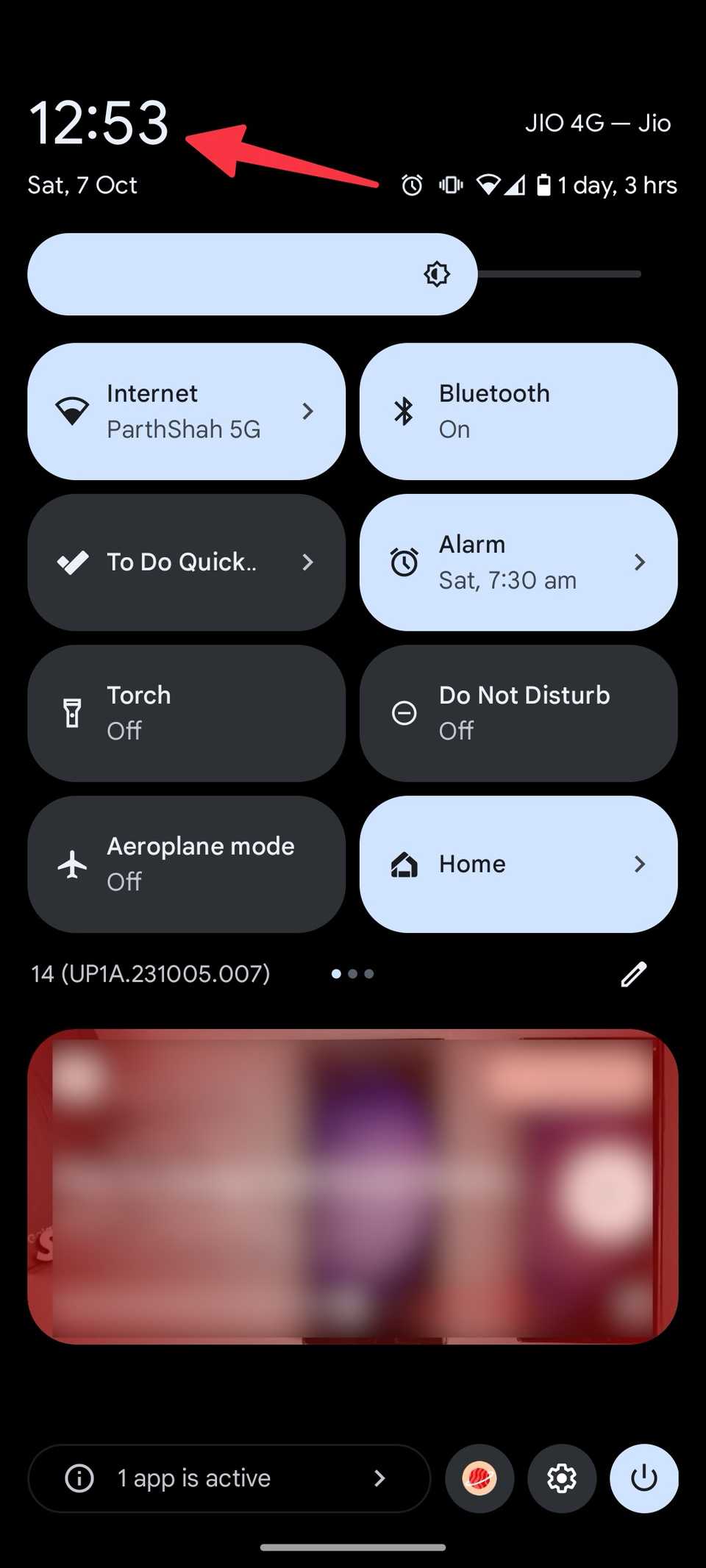 How to quickly access your Clock app in Android 14