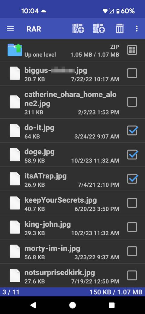 How to unzip your files on smartphones and tablets