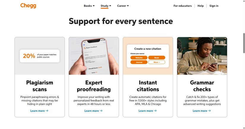 What is Chegg and how much does it cost?