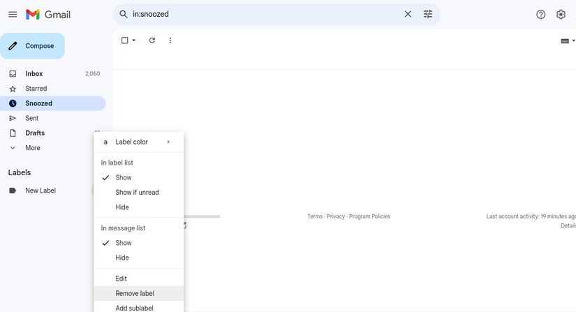 How to rename and delete labels in Gmail