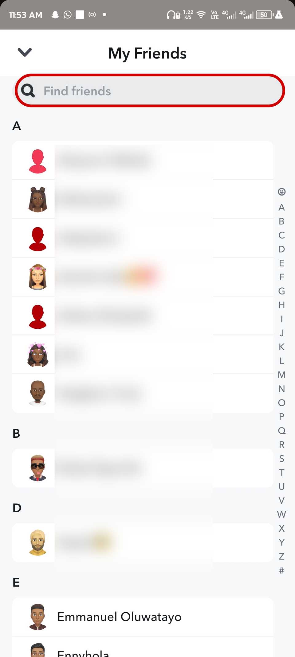 Snapchat: How to see if someone has unadded you