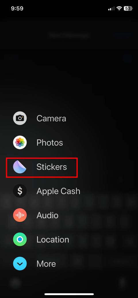 How to create stickers on iOS 17