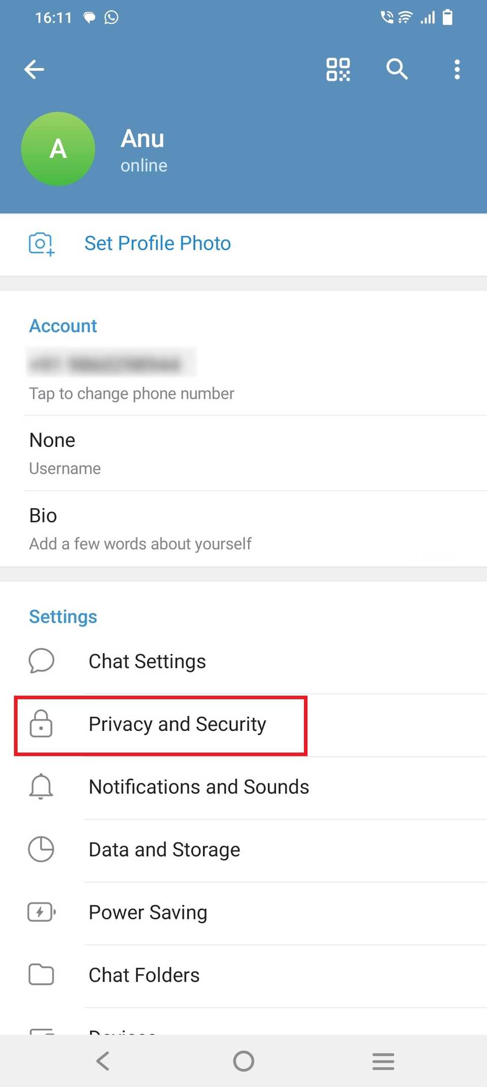 Telegram: How to delete your account