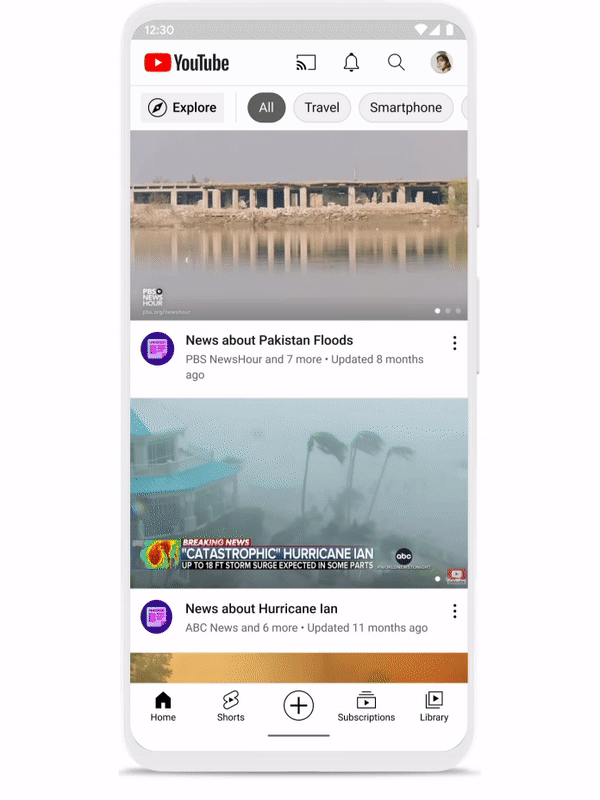 YouTube has a new way to immerse yourself in news