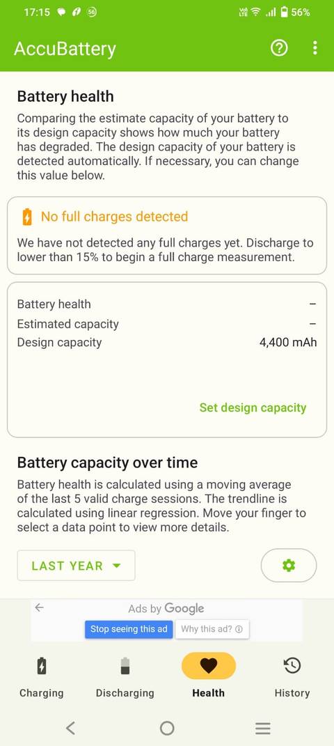 How to check battery capacity on your Android phone