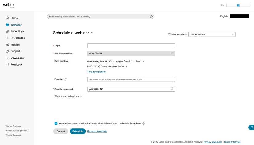 Webex: How to add a cohost to your videoconference
