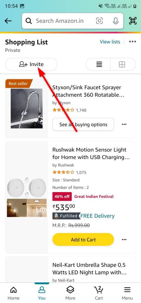 How to make and share your Amazon Wish List