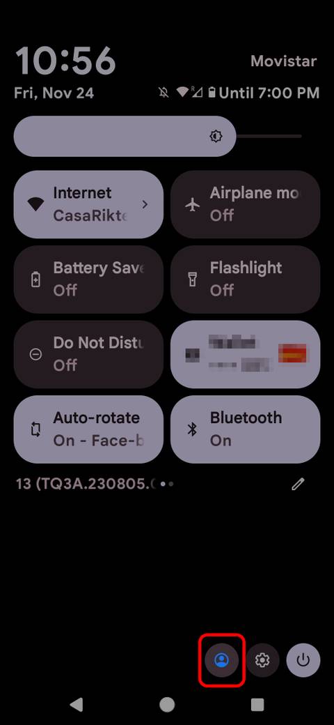 How to add profile icons with Guest Profiles in Android