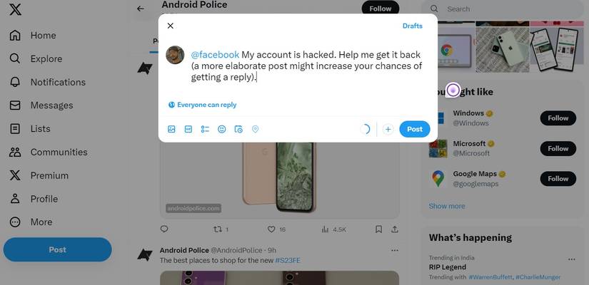 Facebook: How to contact customer service