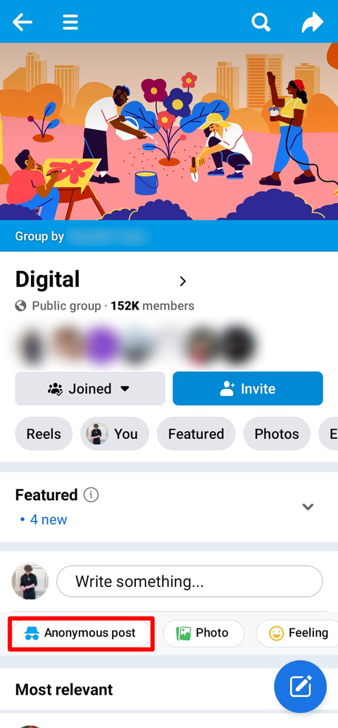 How to post anonymously on Facebook