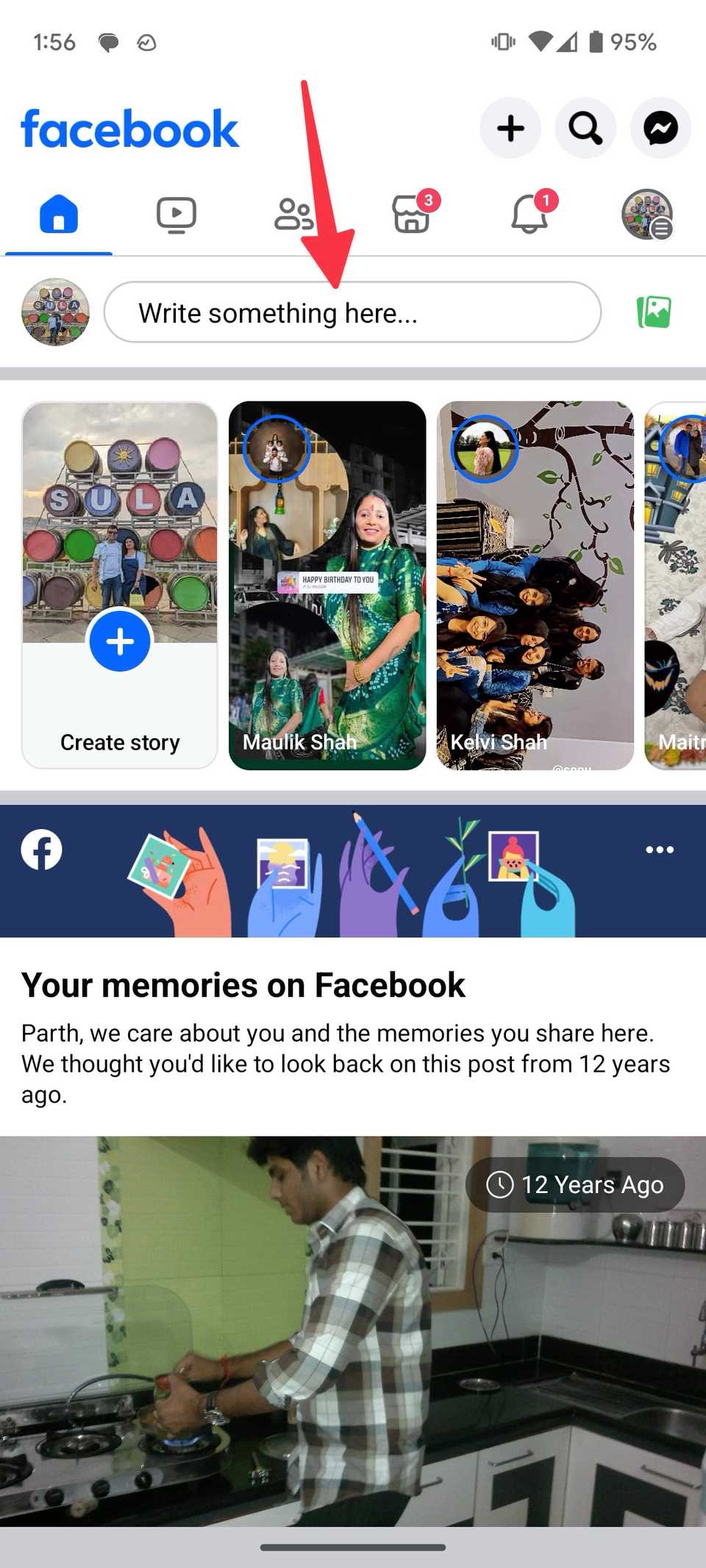 Facebook: How to find your post drafts