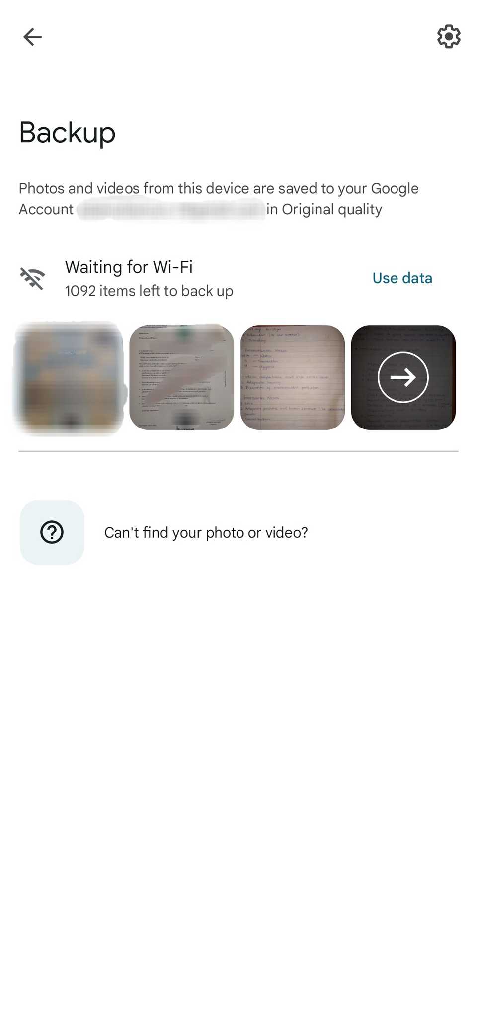 How to sync and back up your images in Google Photos
