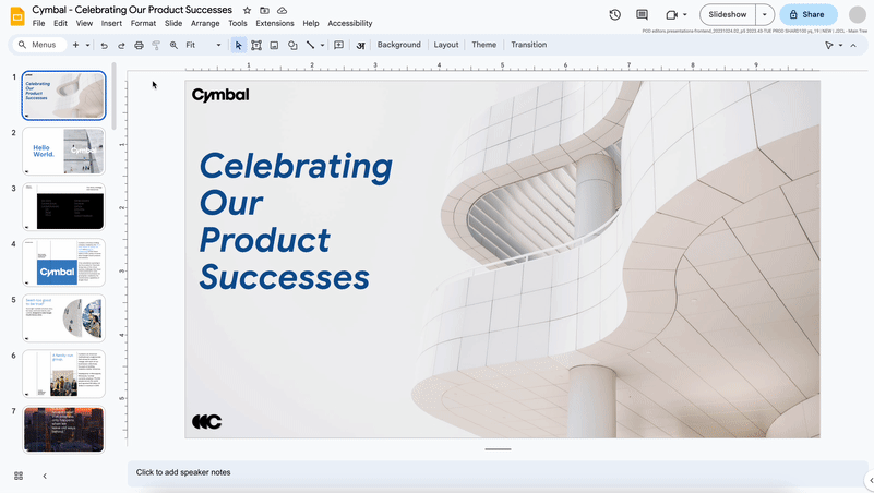 Google Slides is gaining a long-overdue media feature