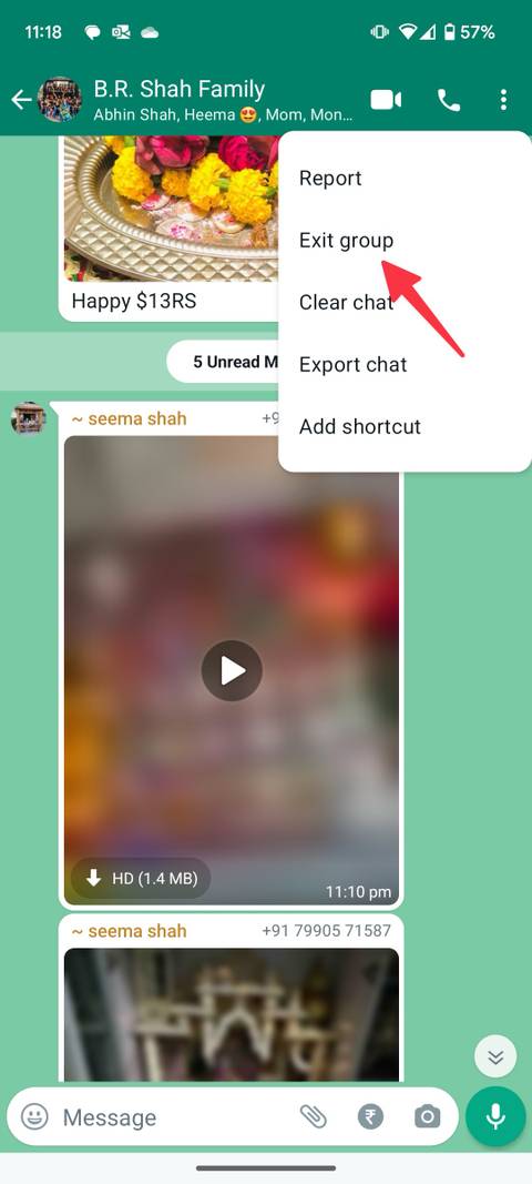 How to leave a group chat on the most popular messaging apps